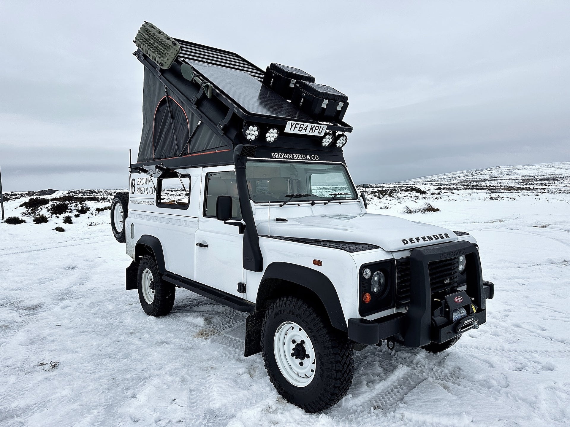 Skafta - Land Rover Defender Campervan – Brown Bird & Co